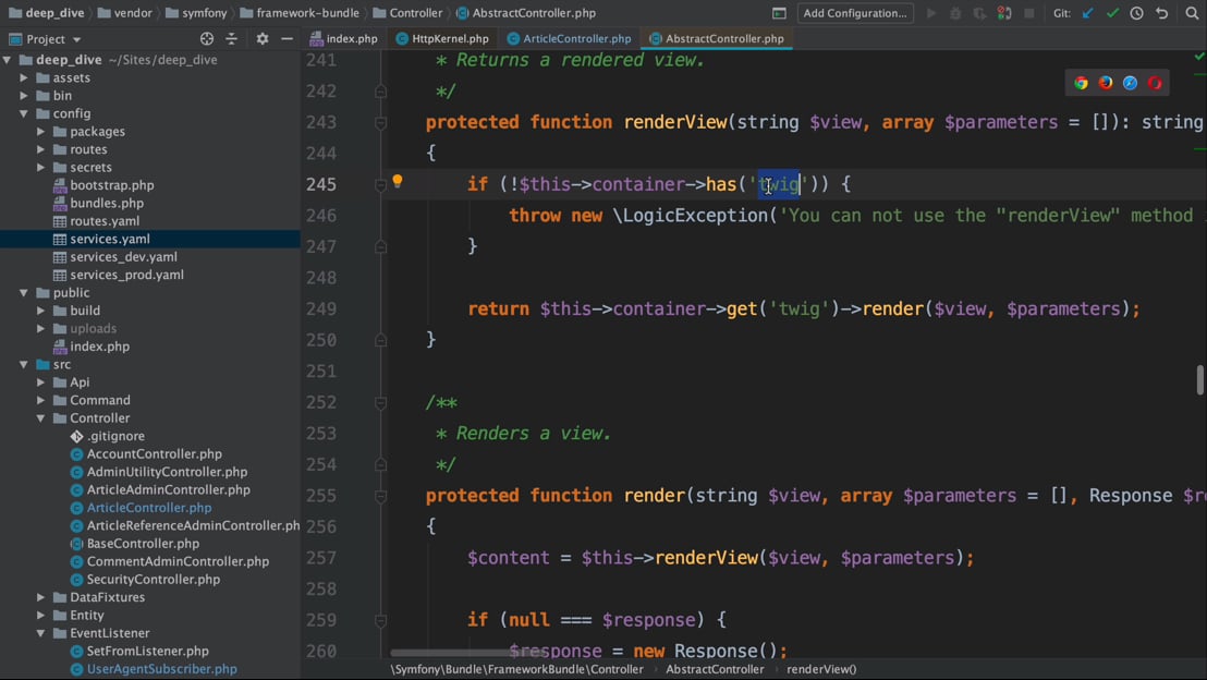 How Does The Controller Access The Container Symfony 5 Deep Dive