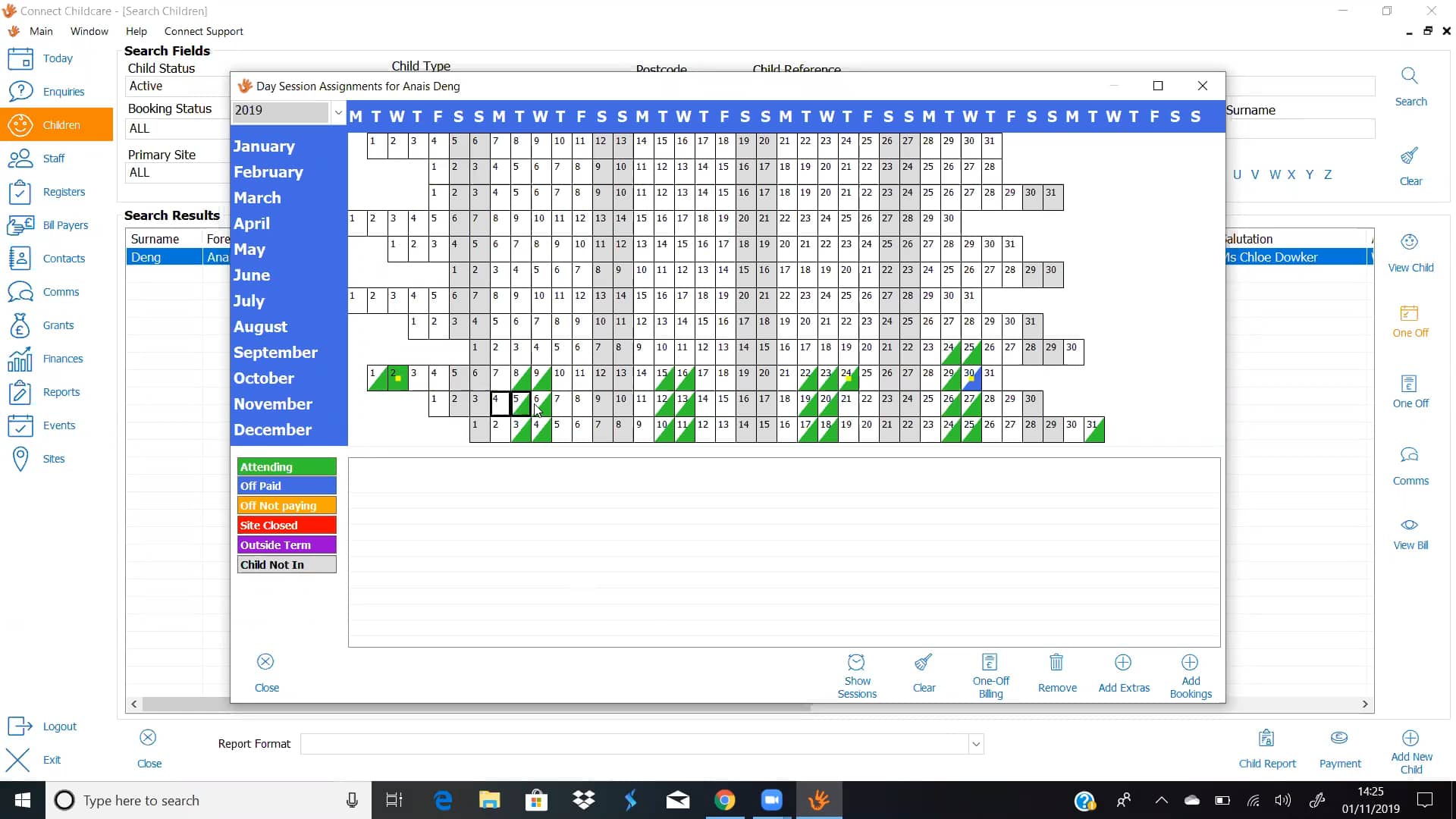 extra sessions form on Vimeo