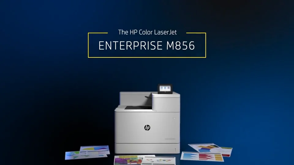 HP Color LaserJet Enterprise M856 Printer series on Vimeo