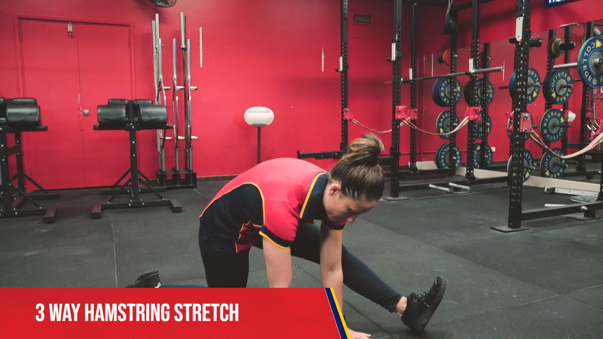 S&C - 3 Way Hamstring Stretch on Vimeo