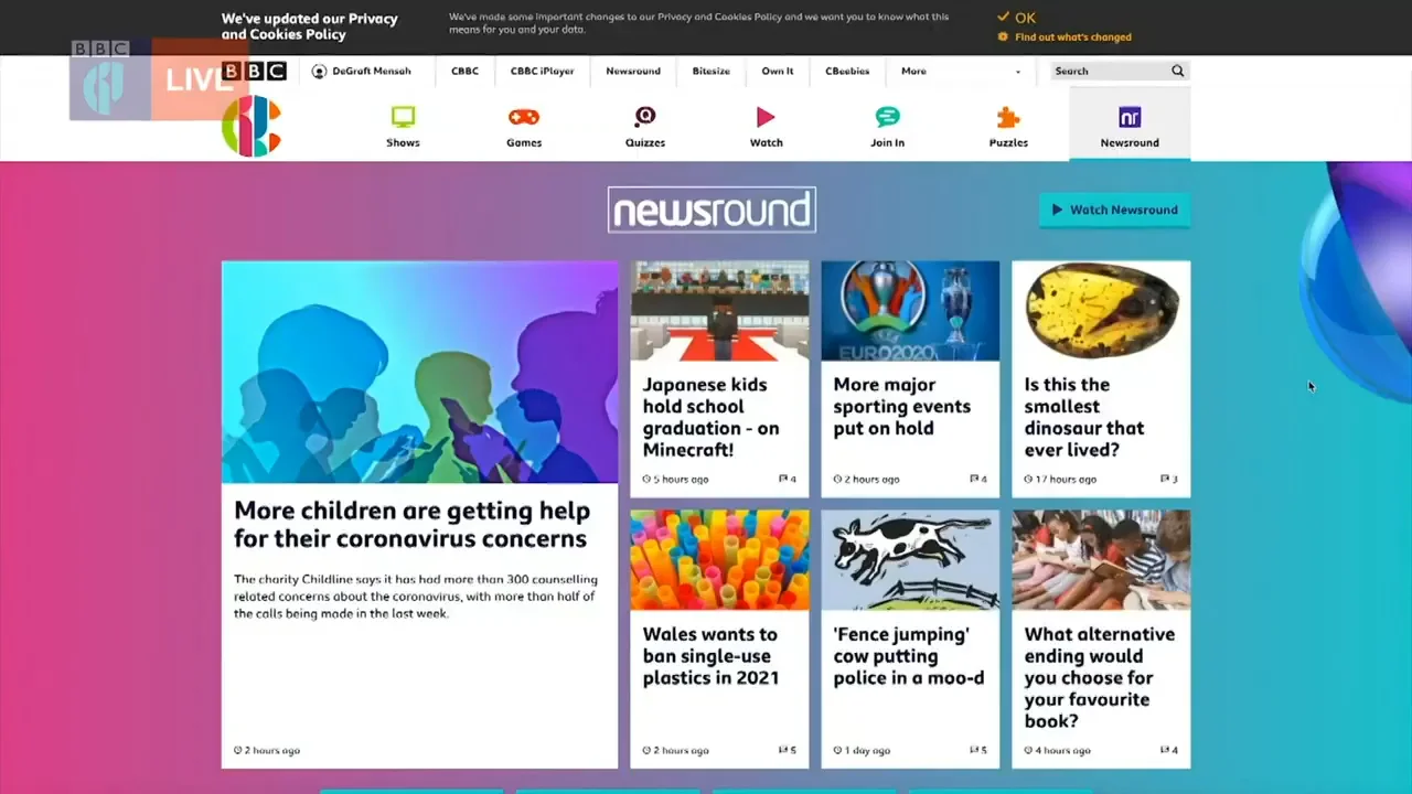 Newsround - HD Video - 1st April 2020 - BBC iPlayer