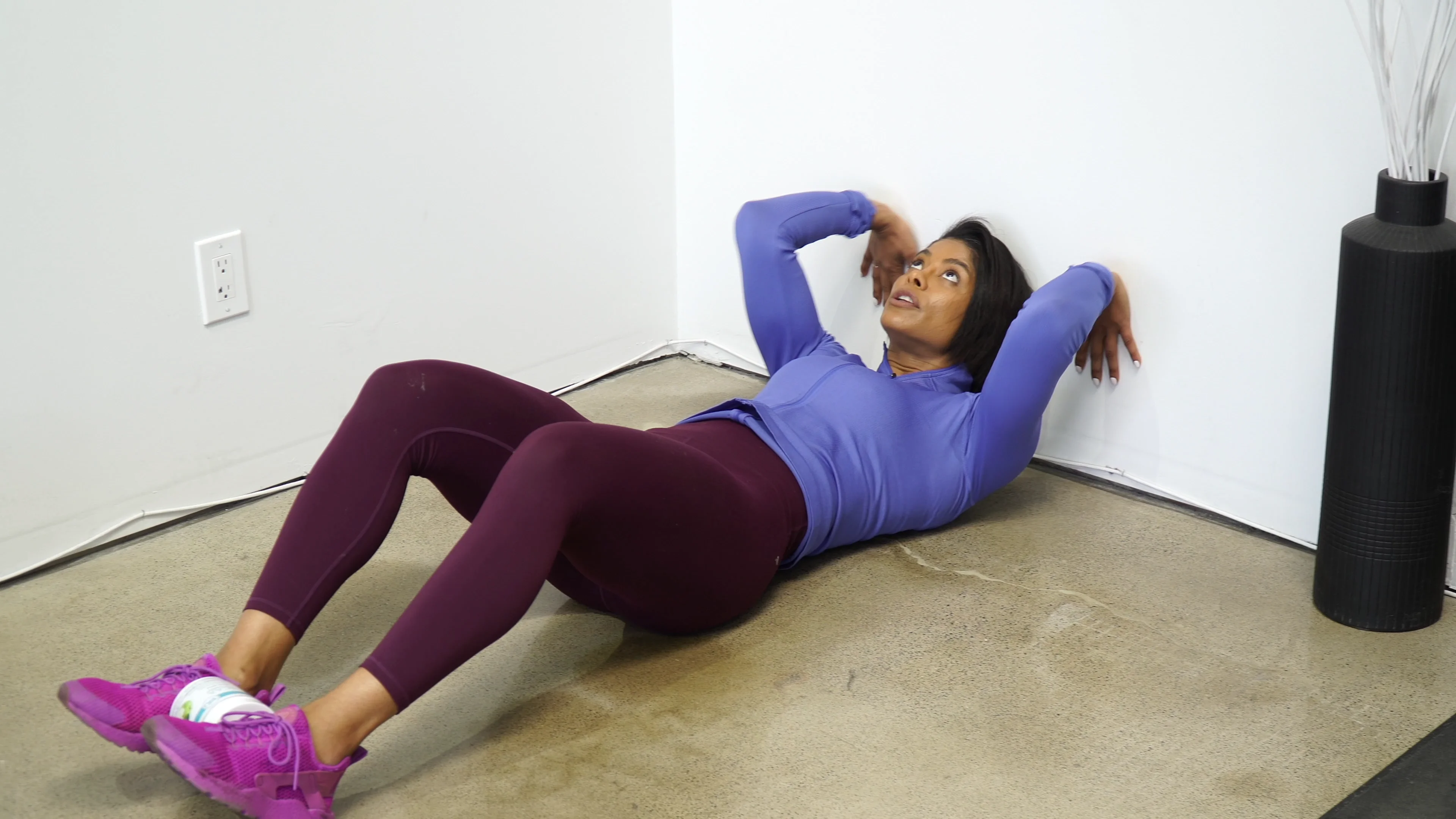Wall Leg Lowers with Block Squeeze