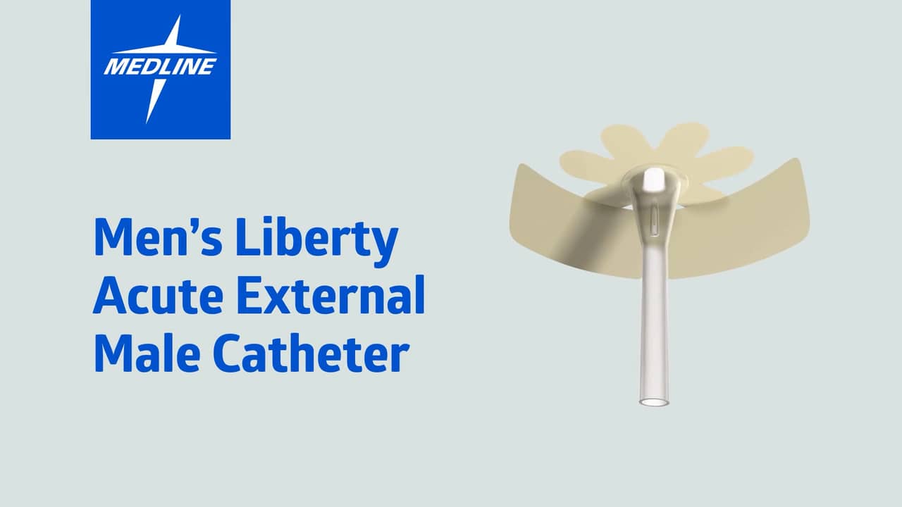 Men's Liberty Acute External Male Catheter on Vimeo