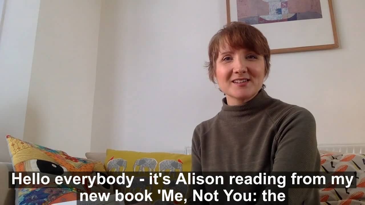 Alison Phipps - Me Not You - reading from Chapter Six on Vimeo