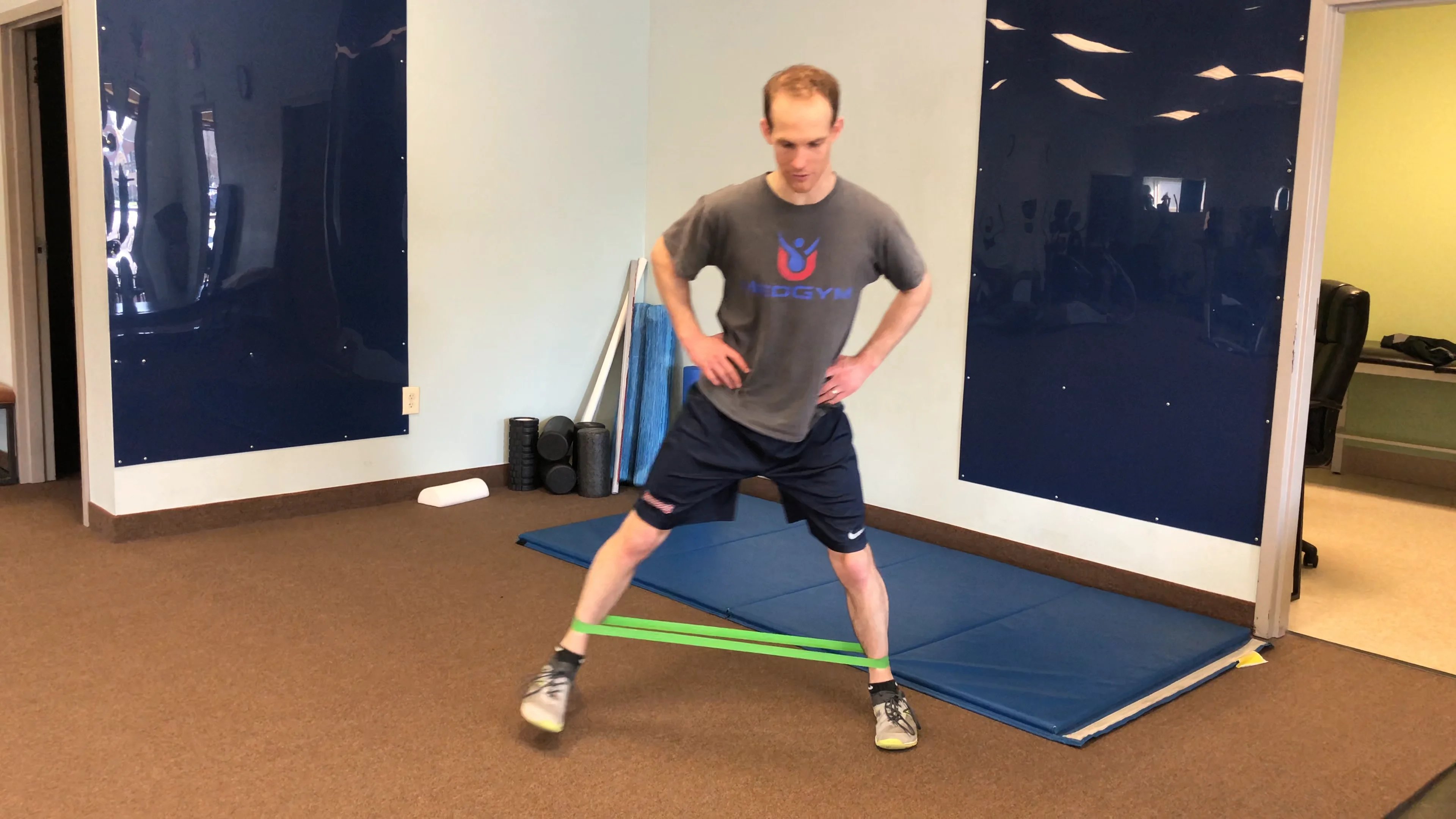 Band Resisted Side Step