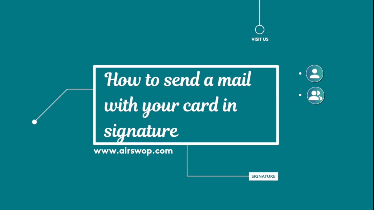 Email Signature on Vimeo