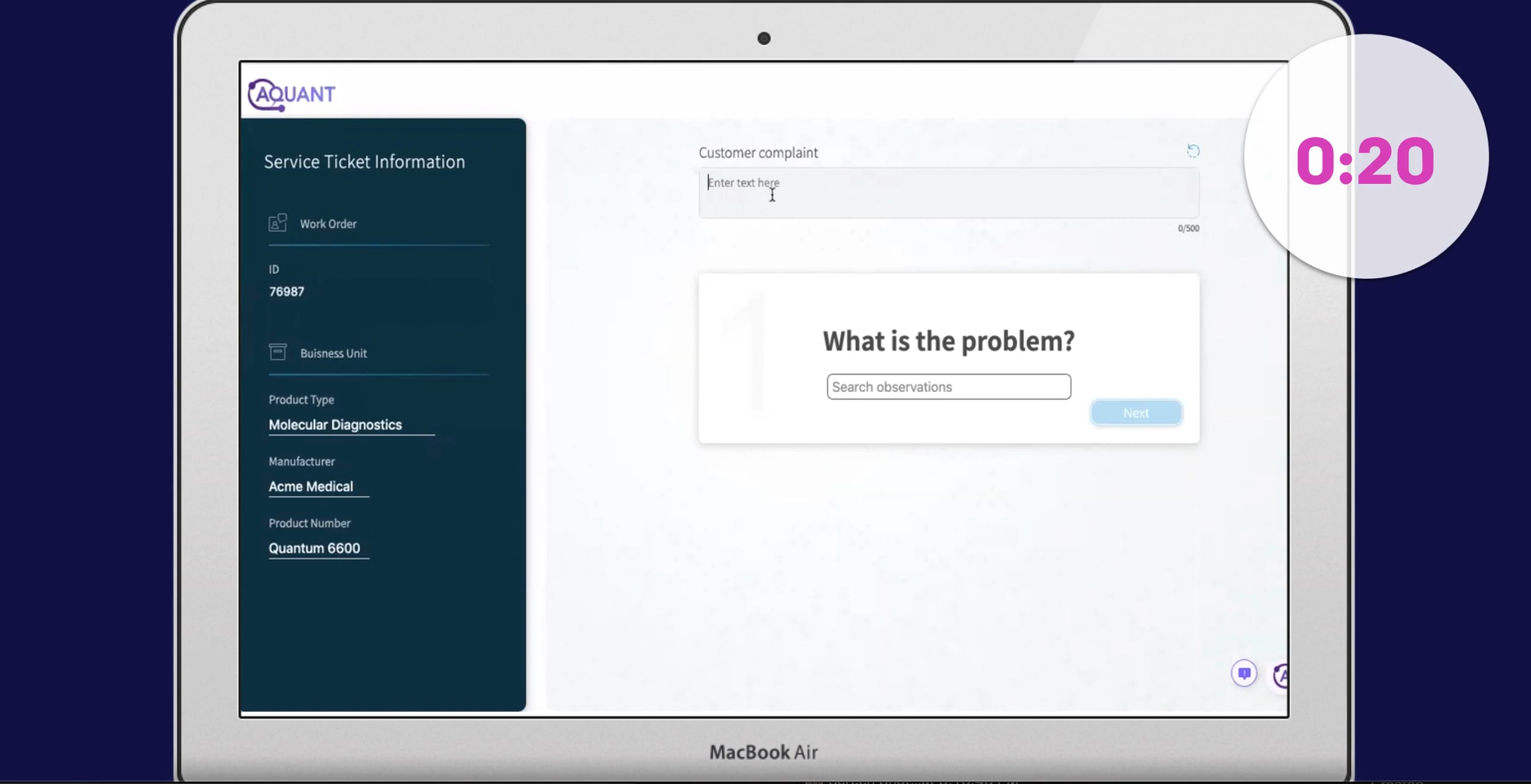 Aquant Intelligent Triage Demo on Vimeo