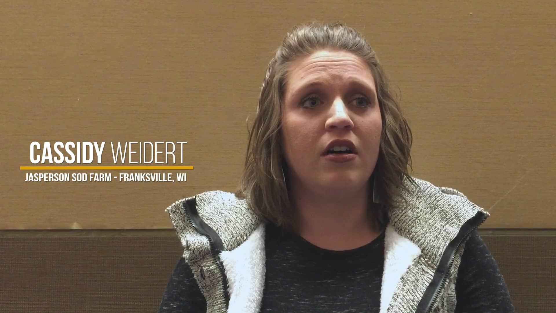 Turf Logistics: Cassidy Weidert on Vimeo