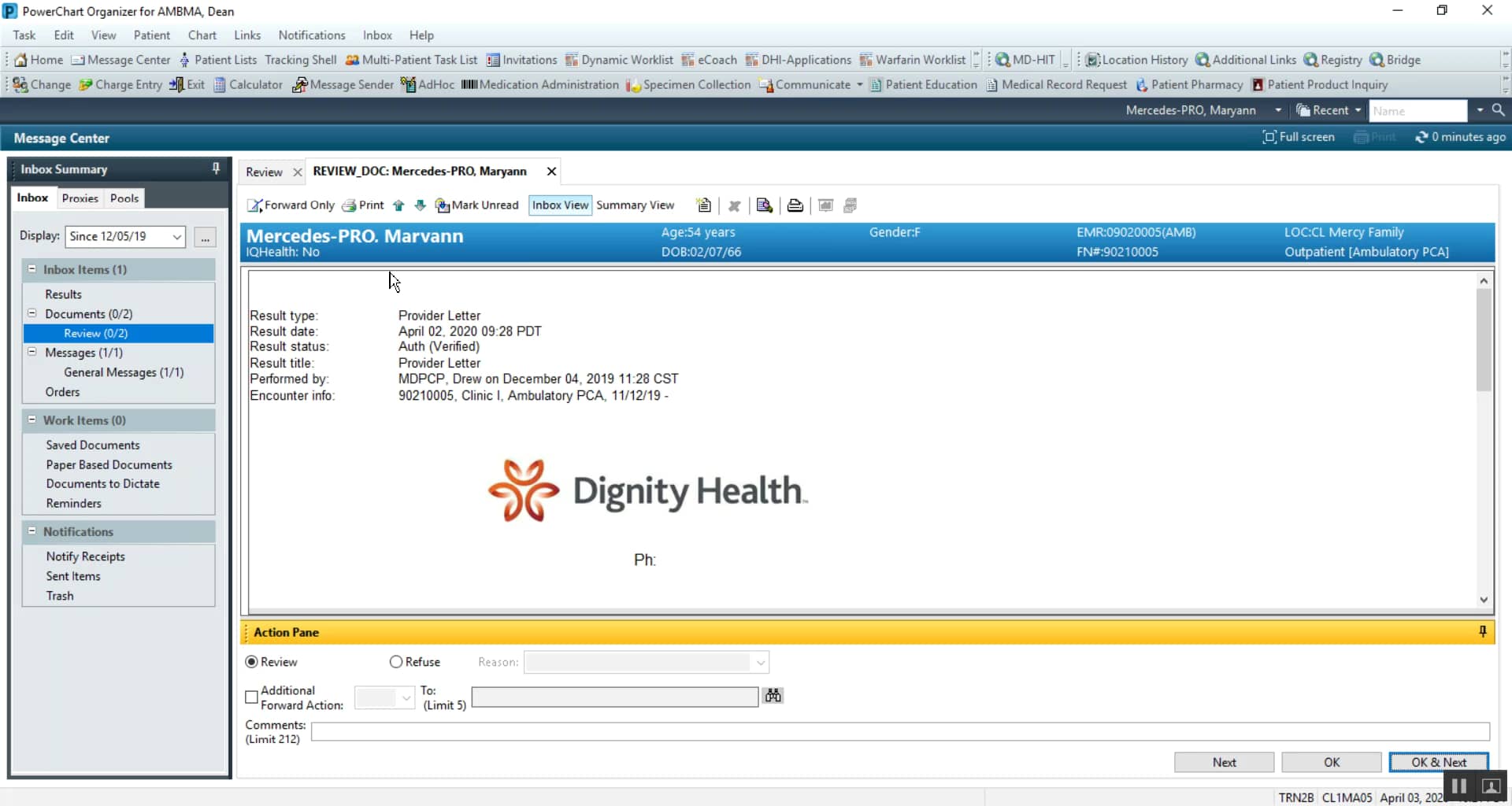 PowerChart Ambulatory Anatomy Video on Vimeo