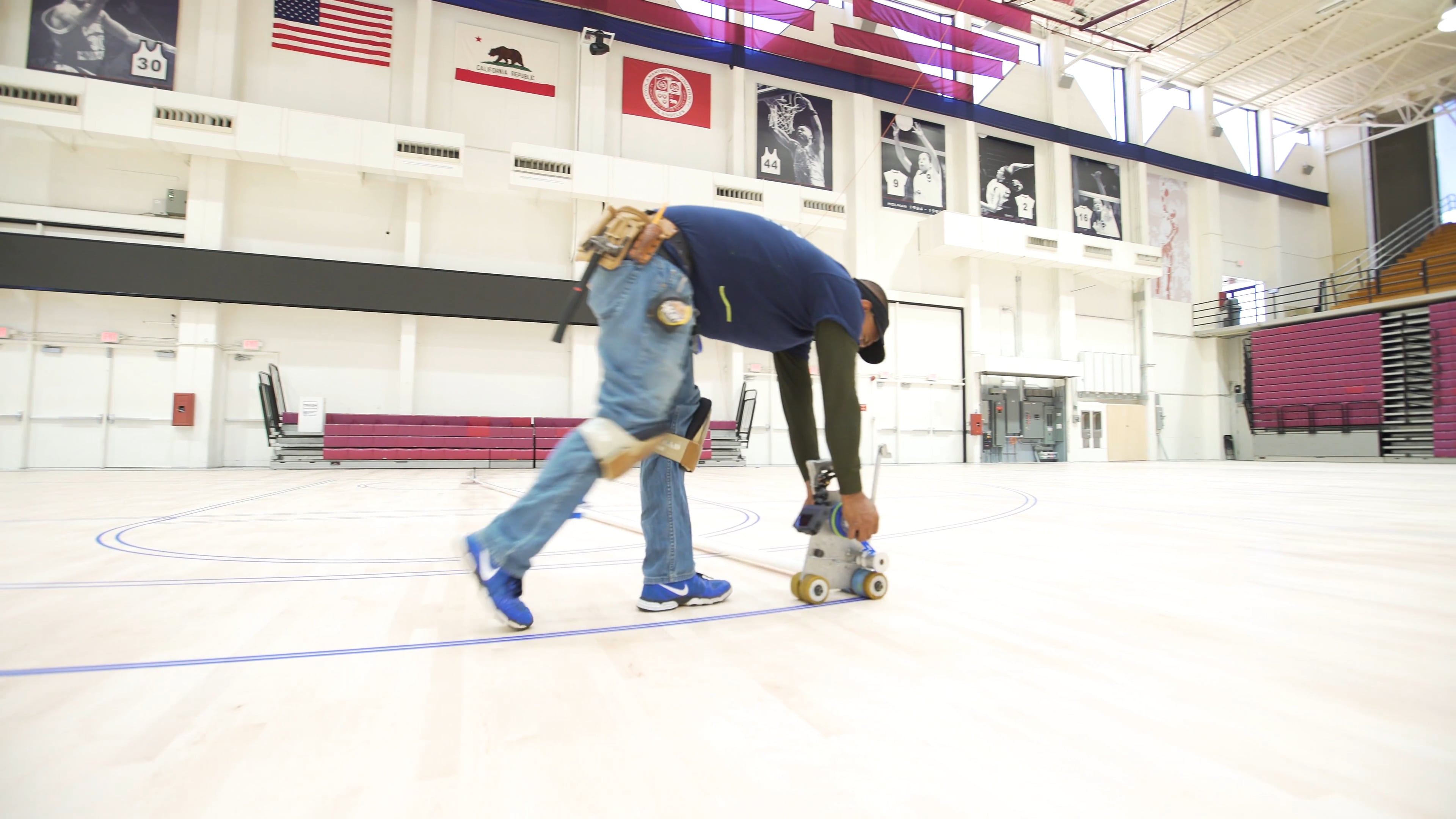 The LMU Brand Experience : The Gersten Pavilion Court Timelapse on Vimeo