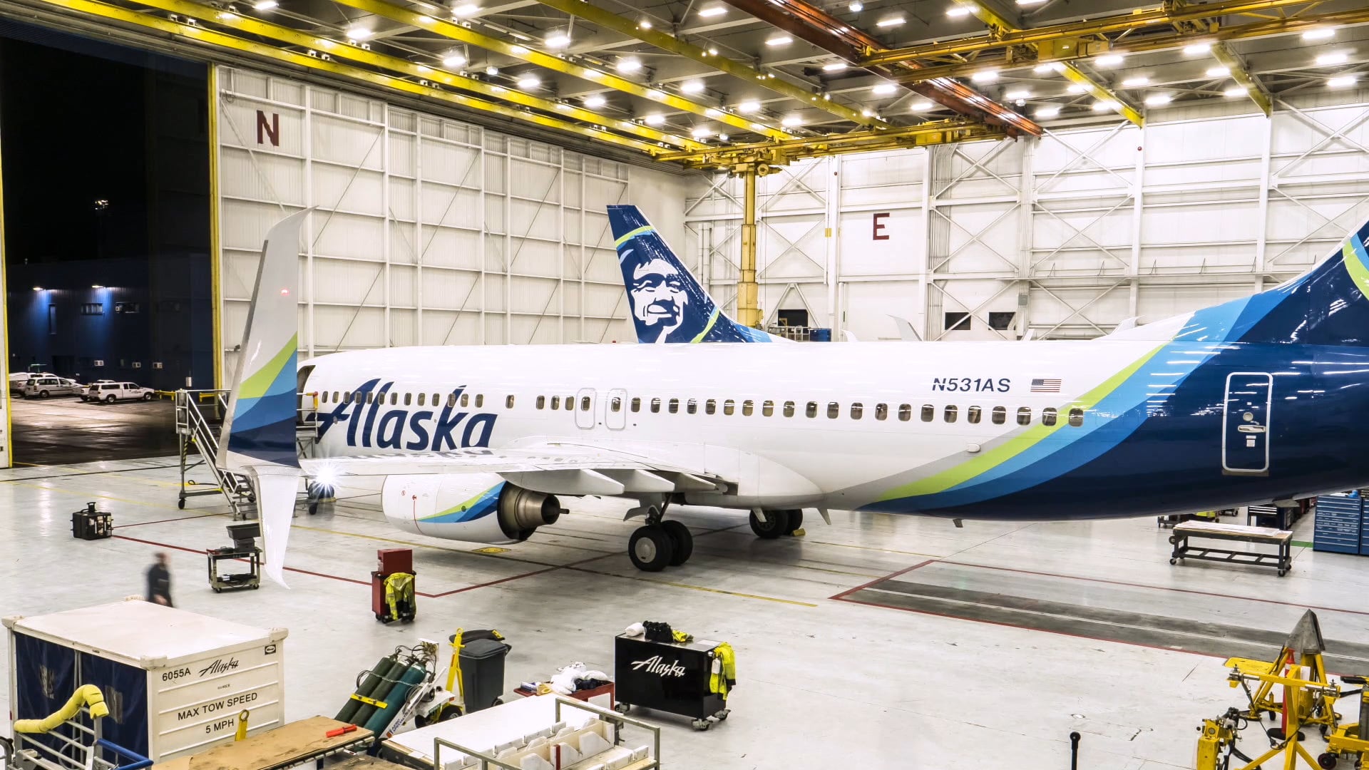 Alaska Airlines | Captain Marvel Livery on Vimeo