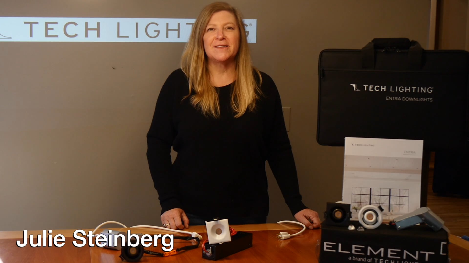 Tech Lighting Entra Downlight on Vimeo