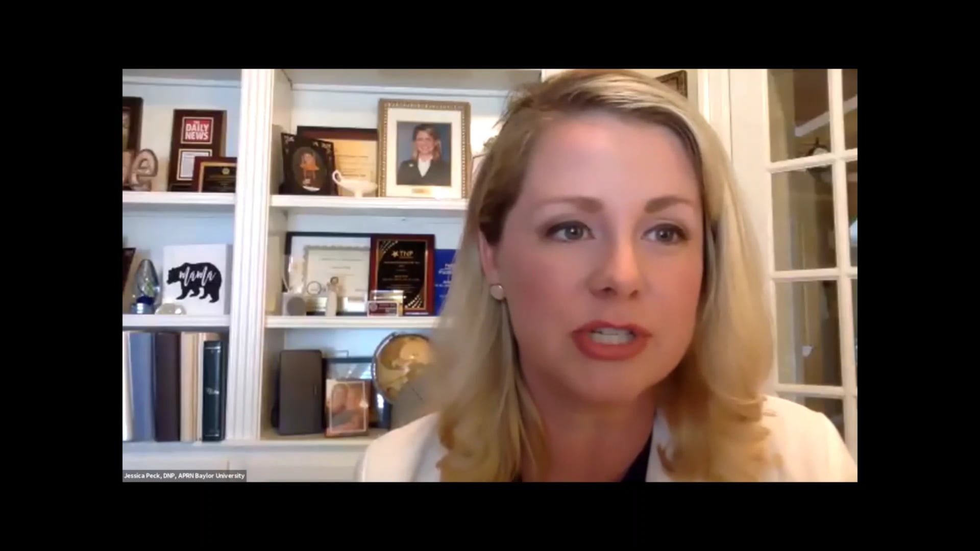 Dr Jessica Peck - Newswise COVID-19 Testing Expert Panel on Vimeo