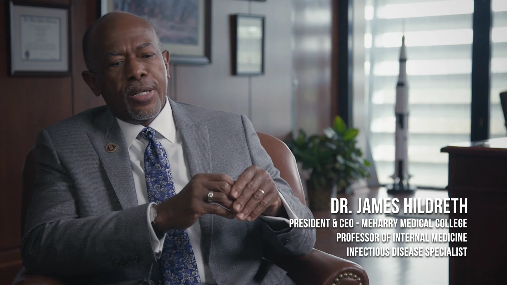 Dr. James Hildreth - President and CEO - Meharry Medical College on Vimeo
