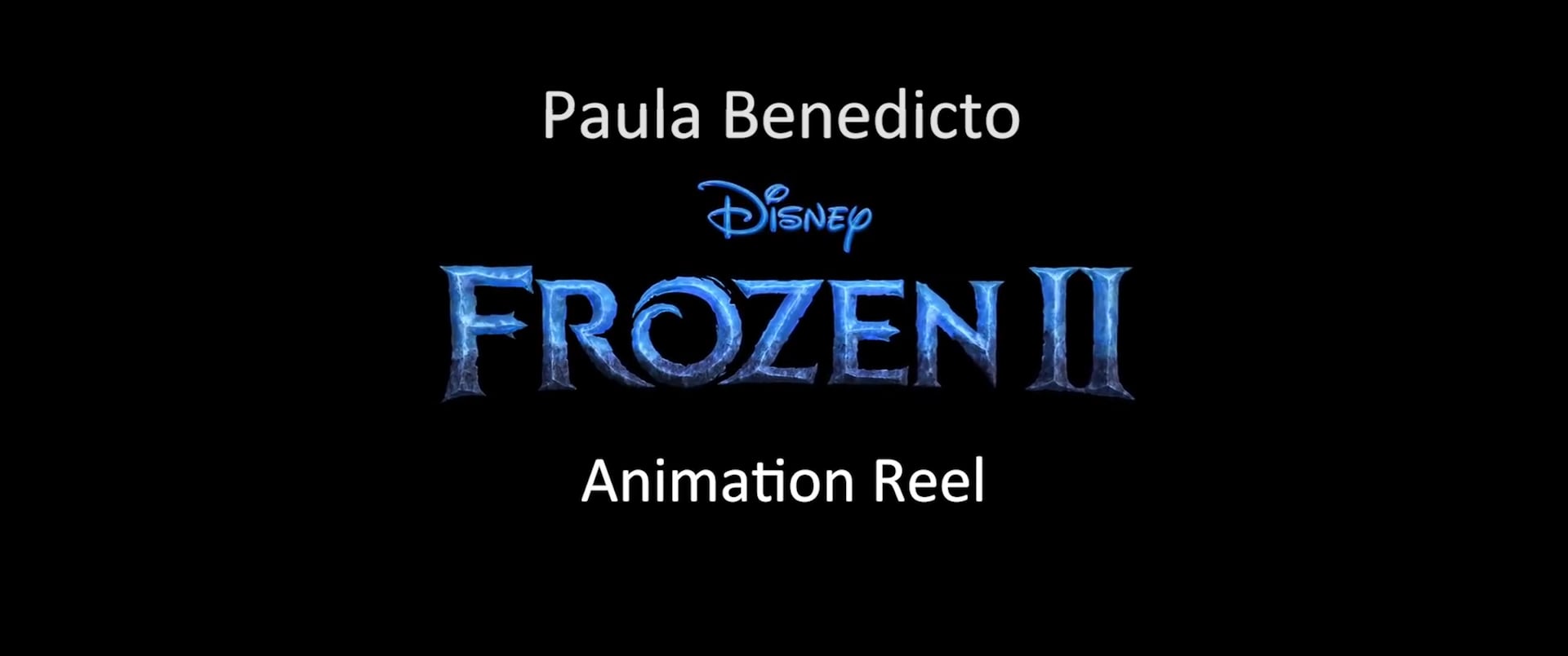 Frozen 2 Animation Reel on Vimeo
