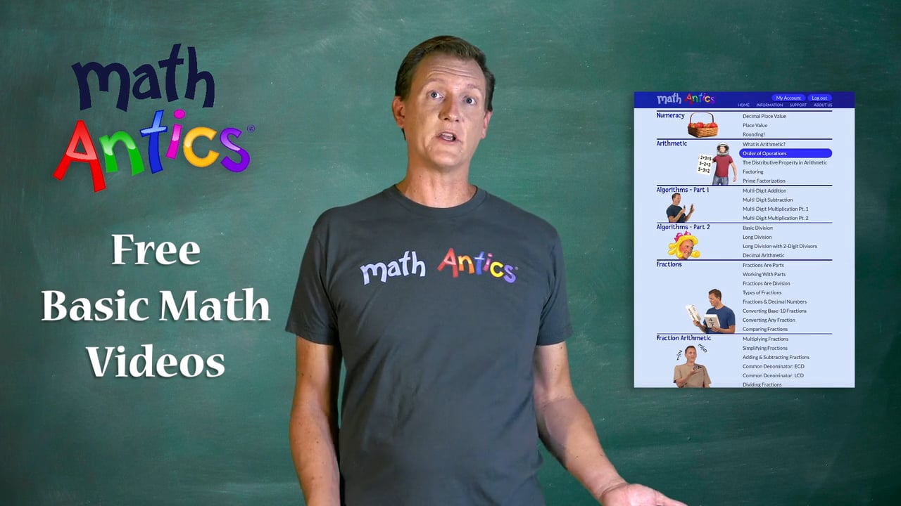 Welcome To Math Antics | Videos & Movies on Vimeo