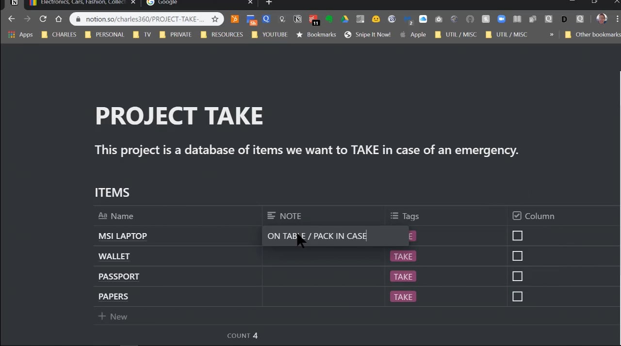TAKE on Vimeo
