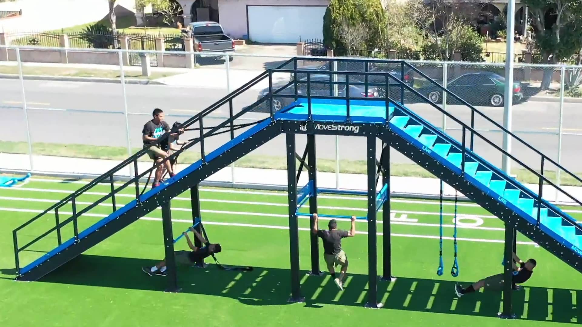 MoveStrong Obstacle Course & FitGround Fontana High School And Law ...