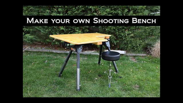 One way to make your own shooting bench - Airgun101