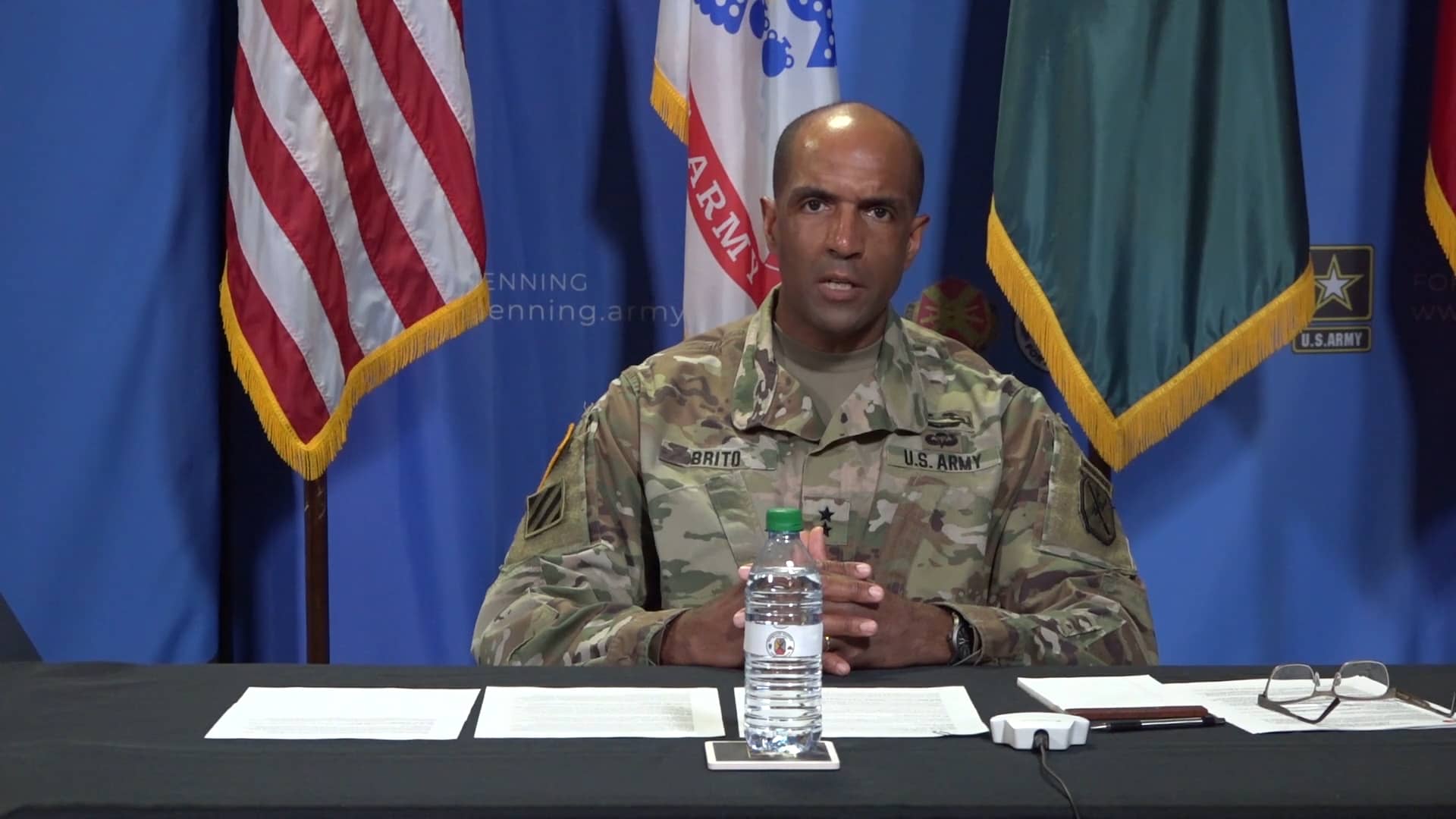 Maj. Gen. Gary M. Brito on Temporary Pause on Vimeo