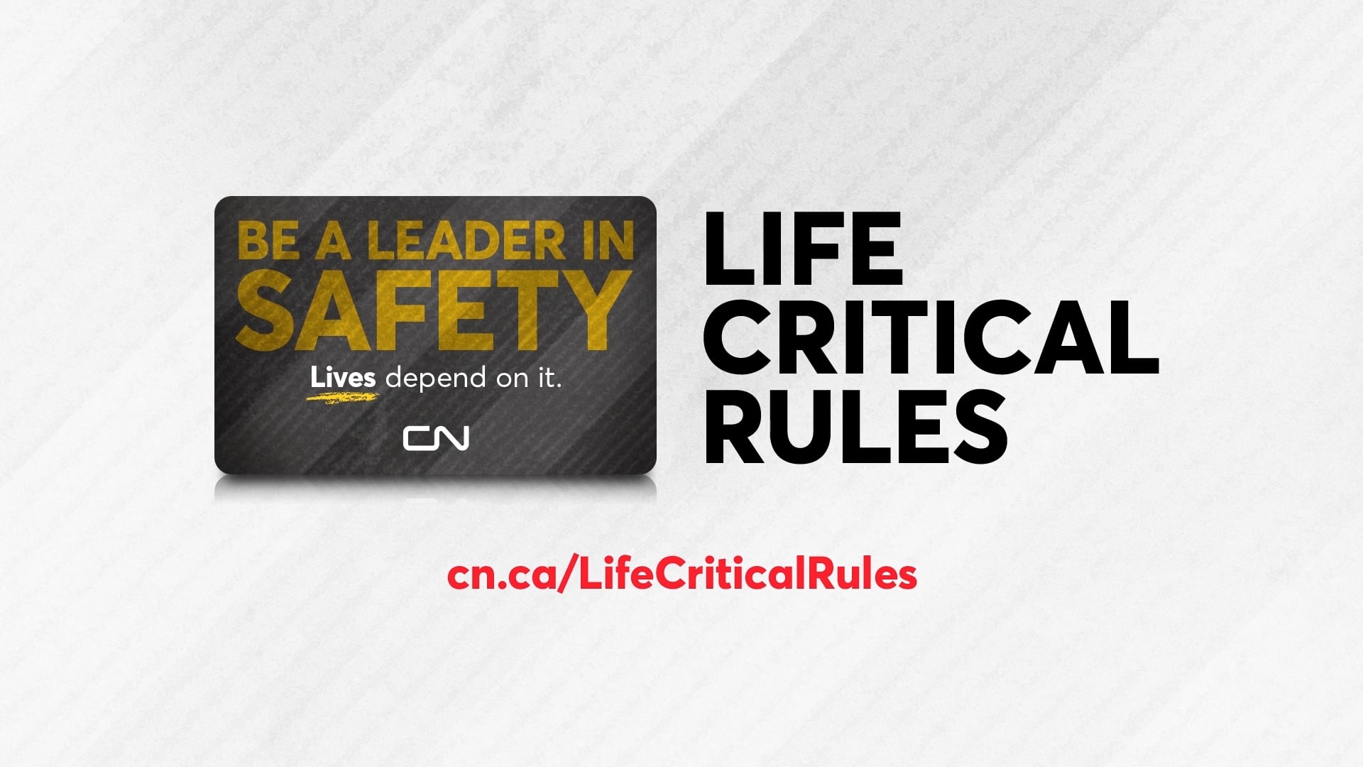 Transportation Life Critical Rules - U.S. on Vimeo
