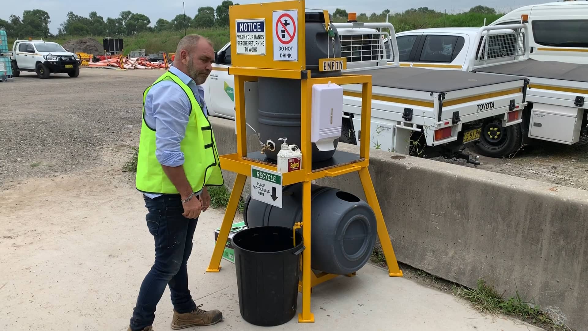 MOH - Mobile Hand Washing Station on Vimeo