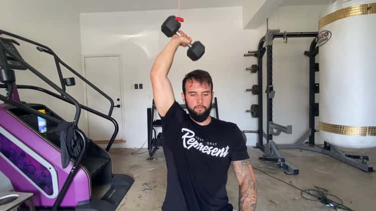 Cable Underhand Triceps Extension