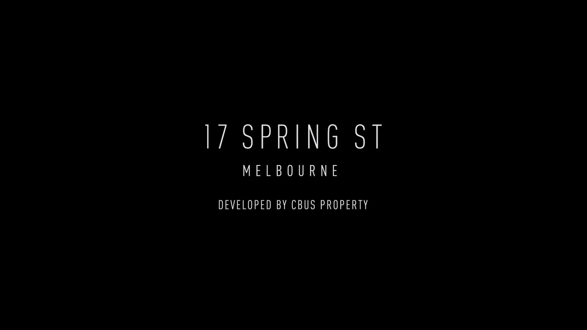 CBUS Property | 17 Spring St | Display Suite Walkthrough on Vimeo