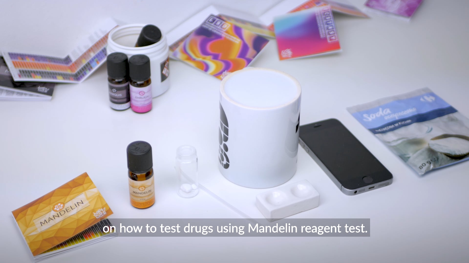 How to use Mandelin reagent test? [BASICS] on Vimeo