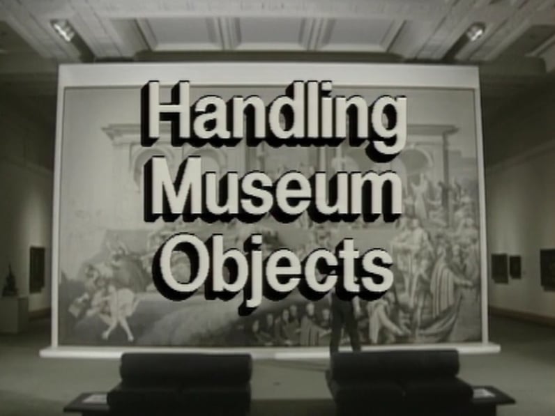 UQAM.tv | Preventive Conservation in Museums - Handling Museum Objects ...