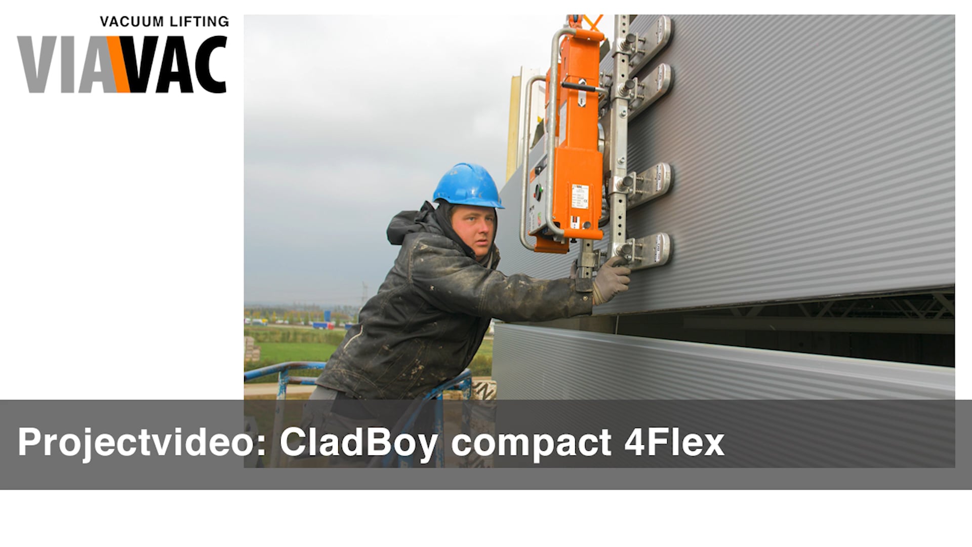 Projectvideo CladBoy compact 4Flex: Wandmontage Cladding Point on Vimeo