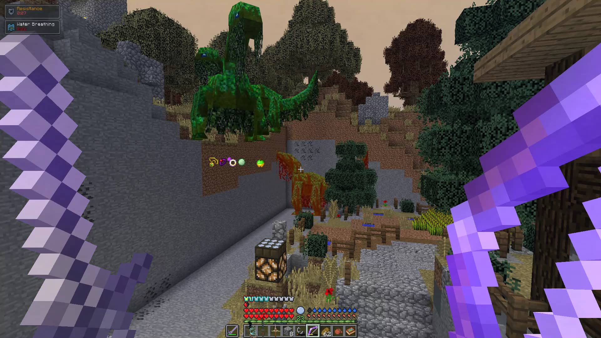 RLCraft - offhand weapon enchantments applied to bow? on Vimeo