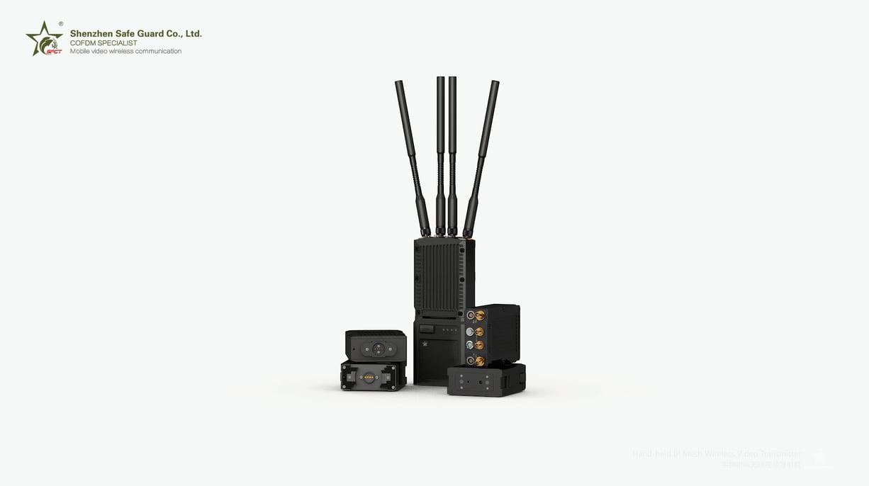 Safe Guard Tactical UHF Wireless Mobile mesh Network Radio on Vimeo