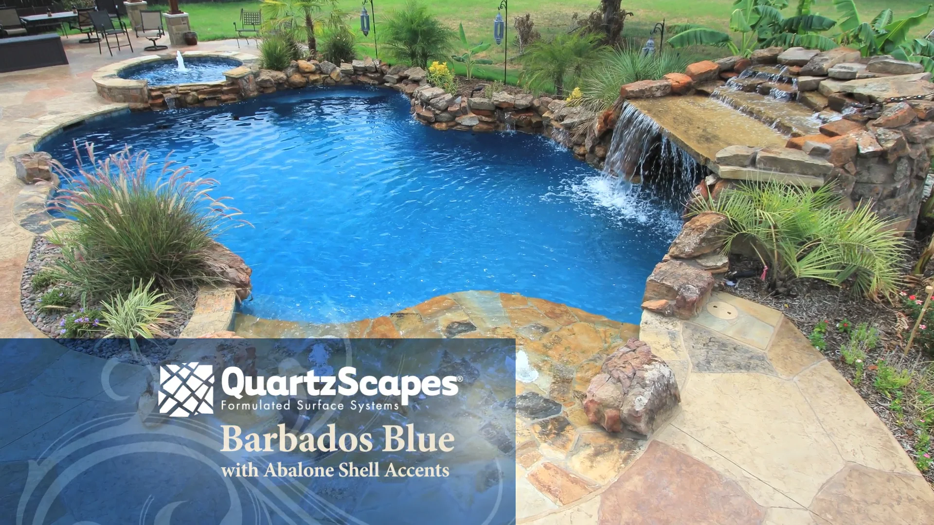 NPT Elements - QuartzScapes Barbados Blue Lagoon Pool on Vimeo