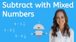 Subtract With Mixed Numbers On Vimeo