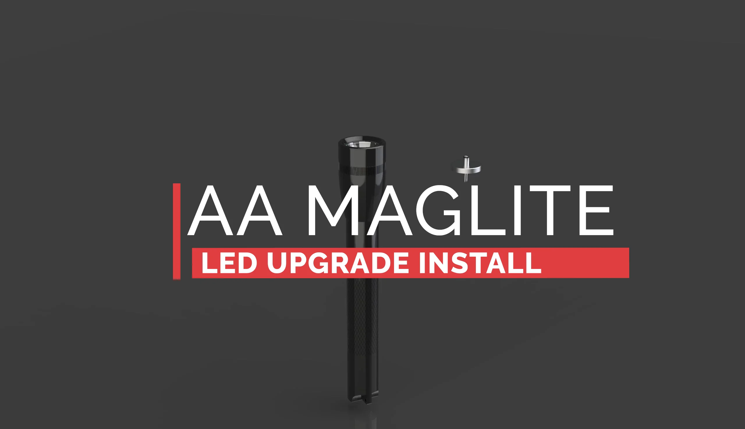 Mini Maglite AA LED Upgrade Installation on Vimeo