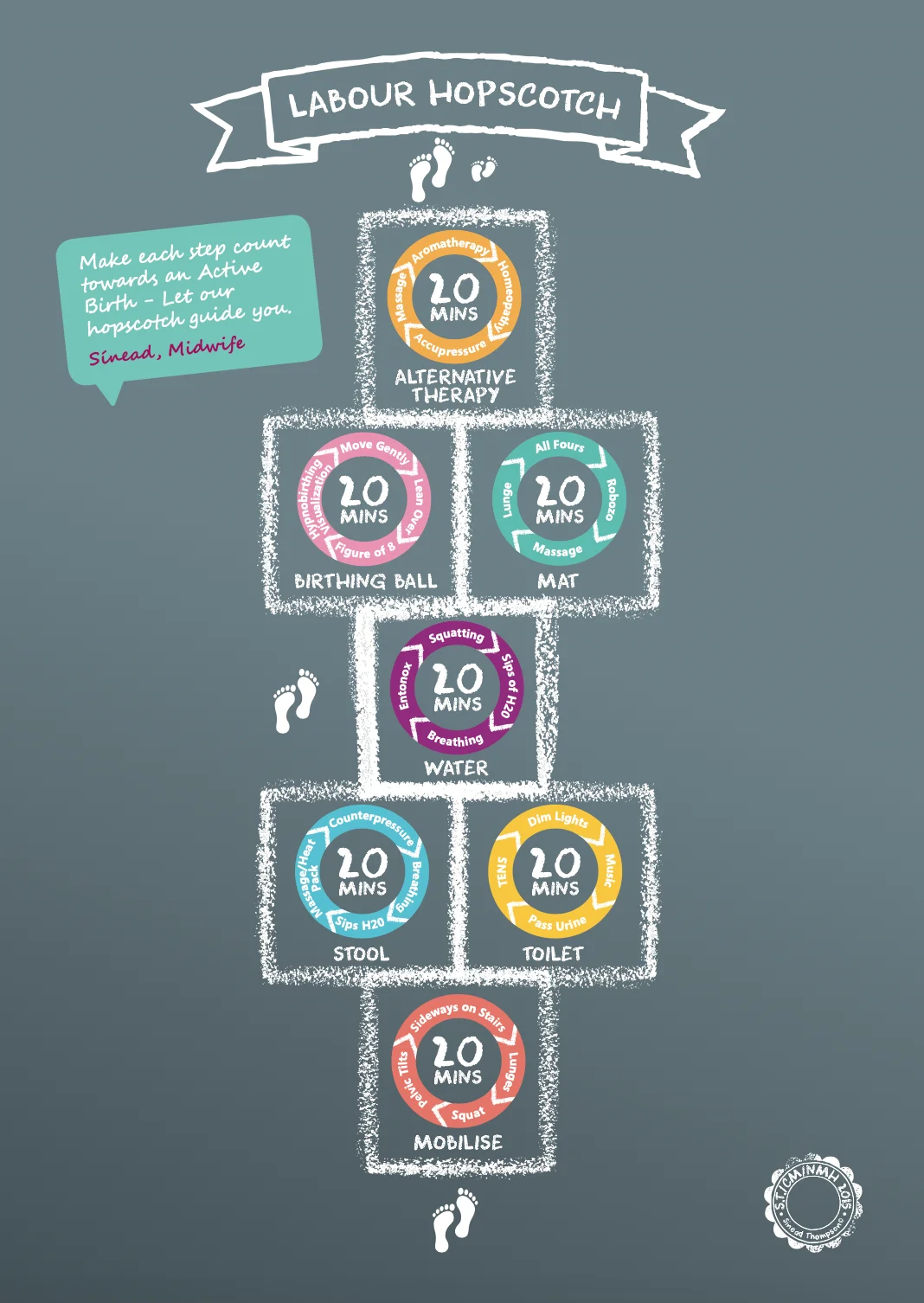 VIDEO-hopscotch in labour