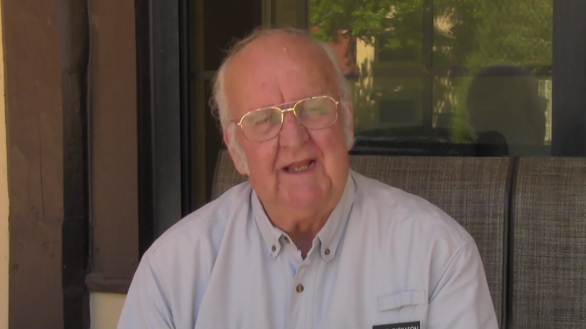 David Dickason speaks to PRC residents on Vimeo