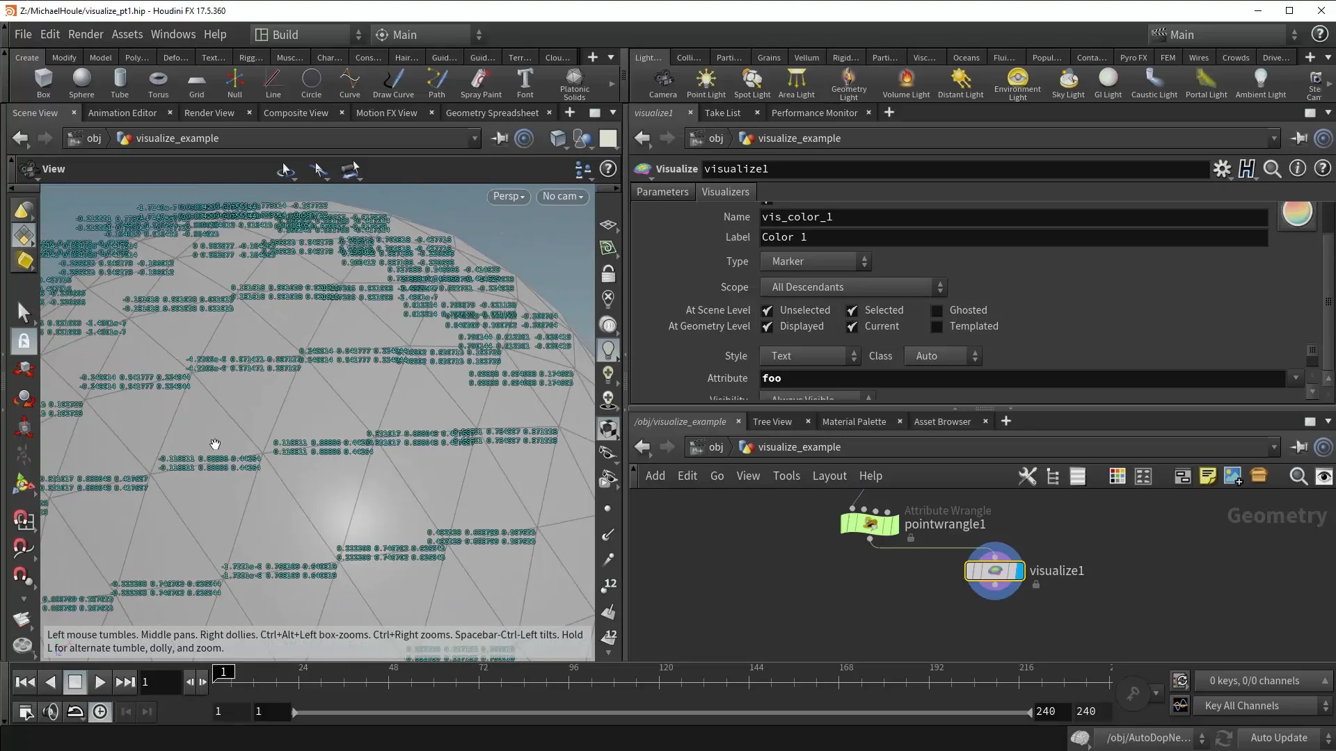 Visualize SOP | Node Reference