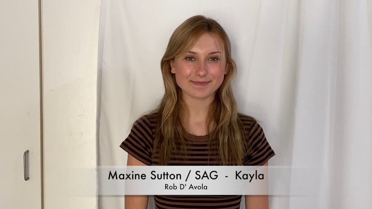 Maxine Sutton- Kayla on Vimeo