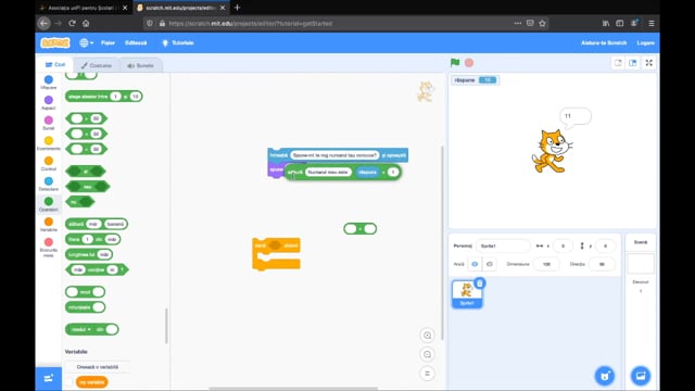 Scratch 3 pentru incepatori on Vimeo