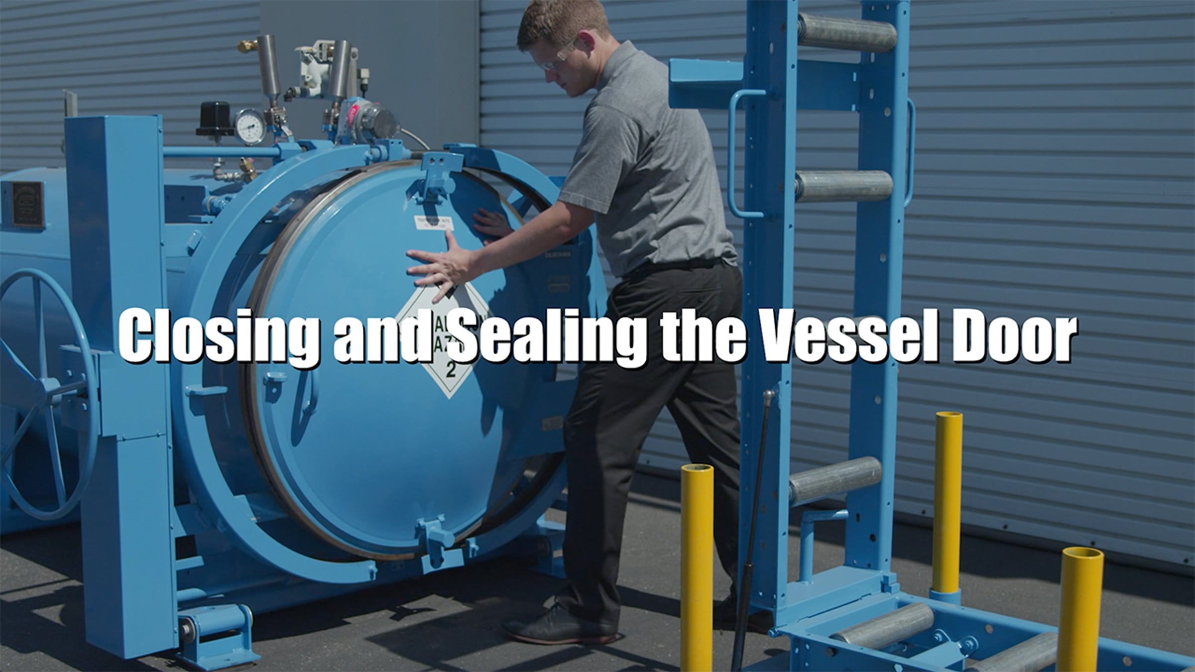 3. Closing And Sealing The Vessel Door