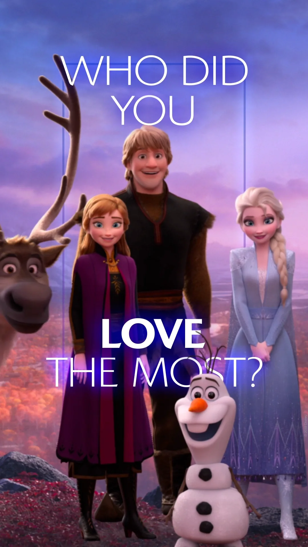 FROZEN II - Favourite Character on Vimeo