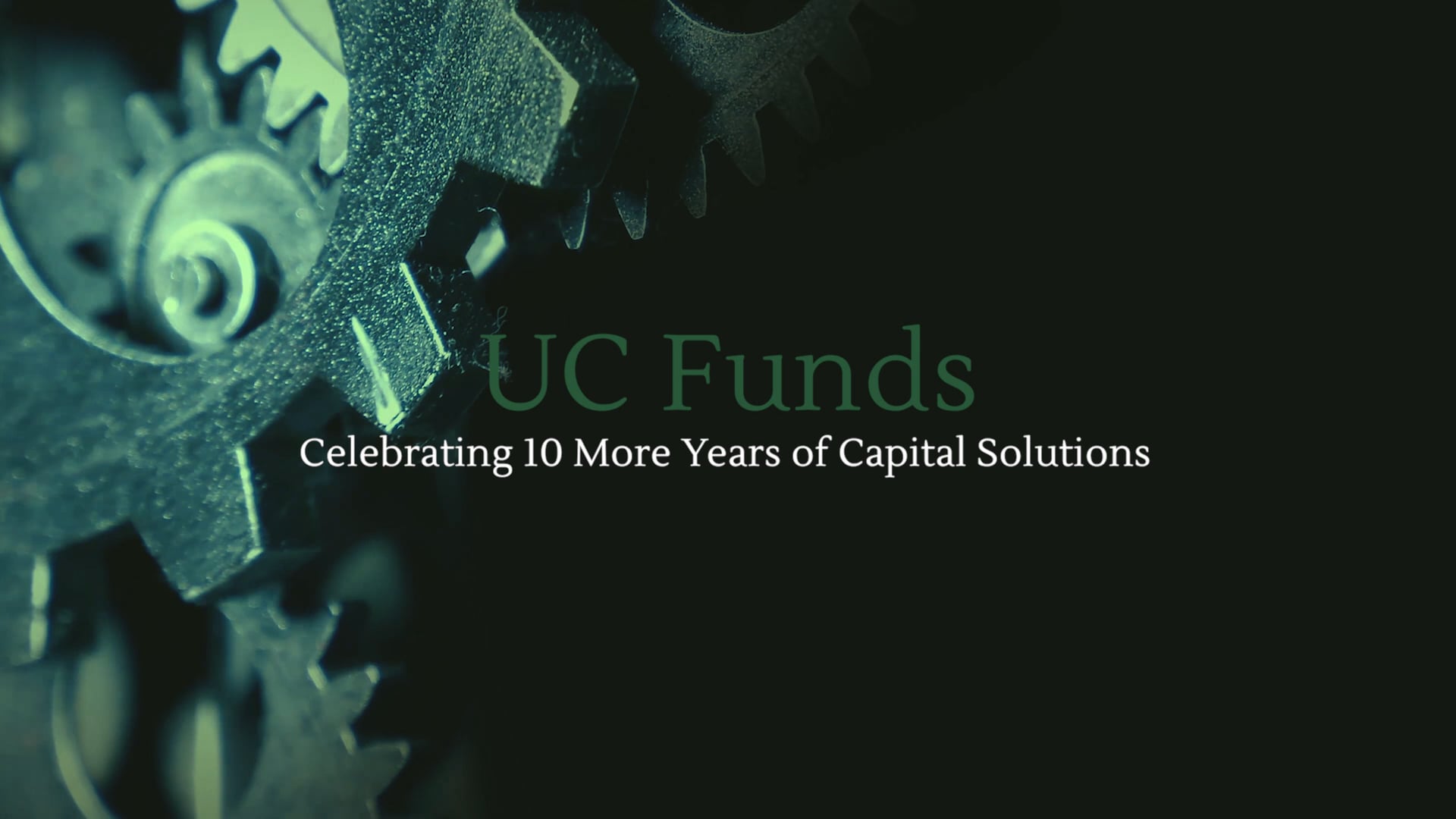 UC Funds - 10 More Years on Vimeo