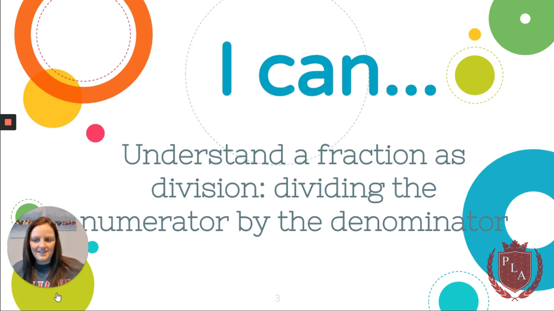 5th Grade Math Lesson 5 Understand a fraction as division of the ...