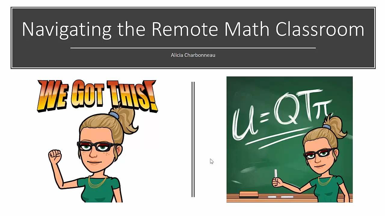 Navigating The Remote Math Classroom on Vimeo