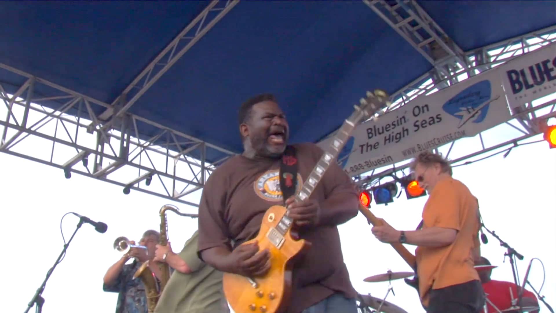 Michael Burks performs "As The Years Go Passing By" for Robert Mugge's ...