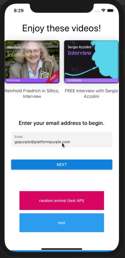ios version on Vimeo
