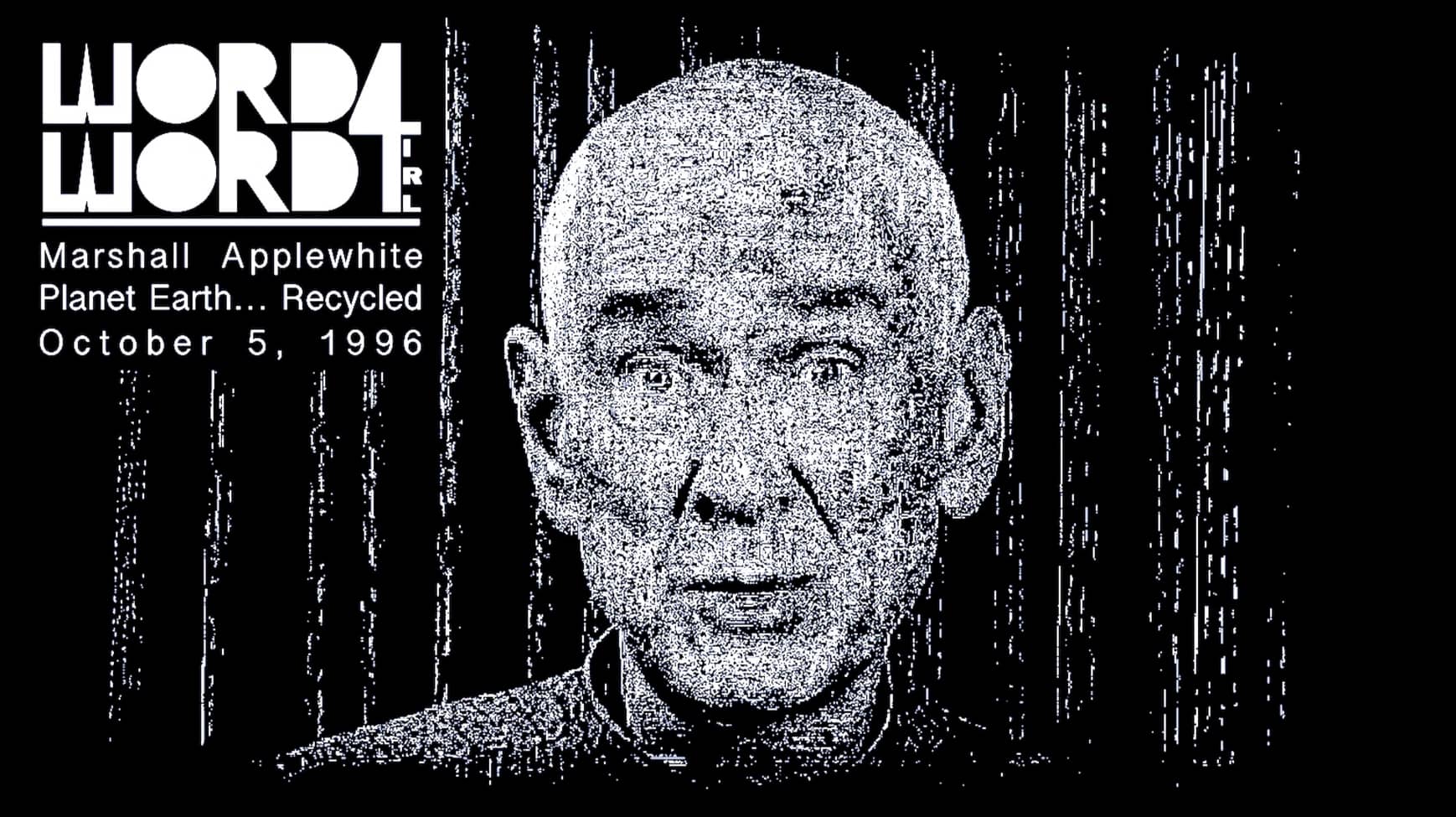Word4Word IRL: Marshall Applewhite on Vimeo