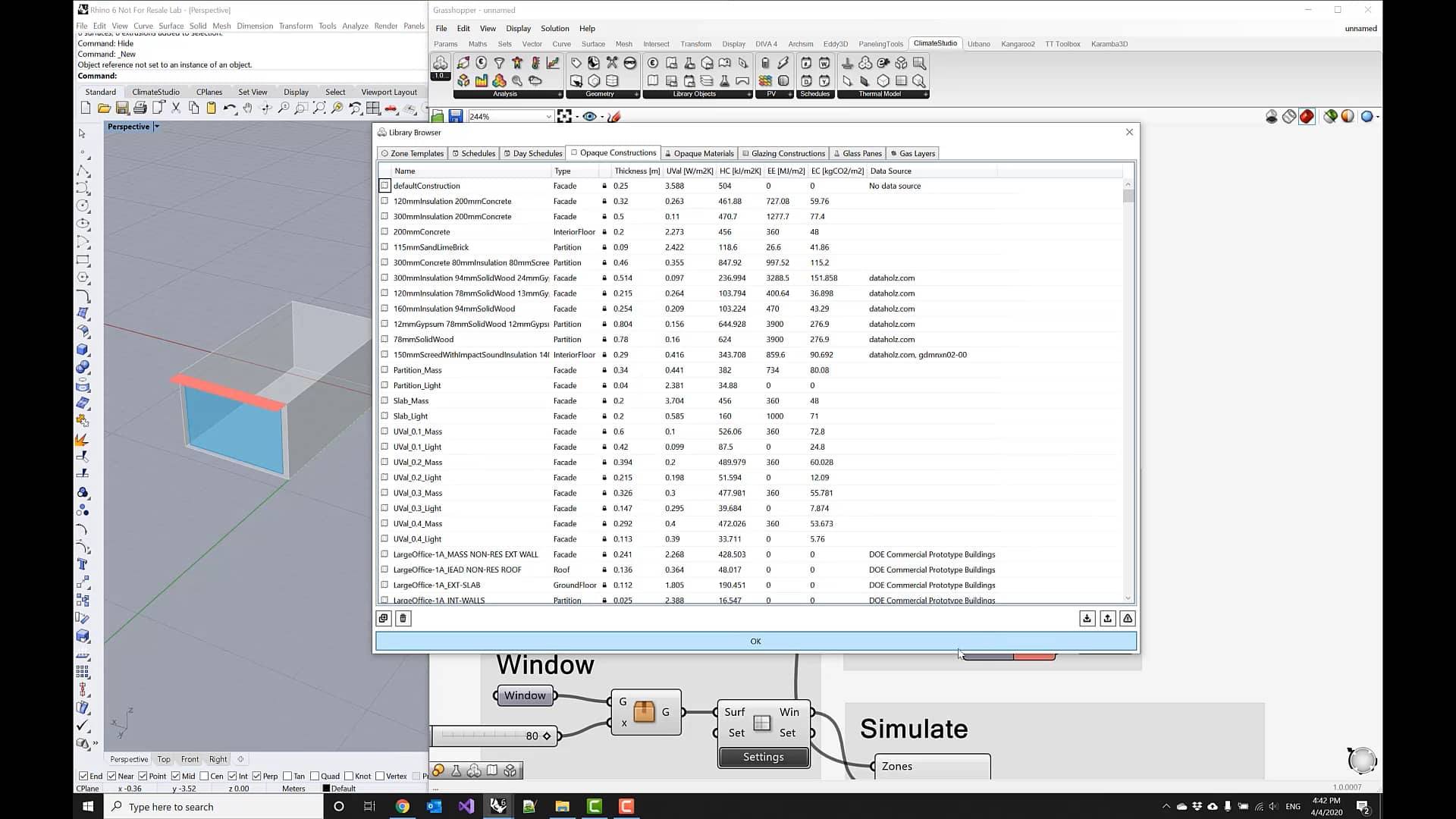 ClimateStudio Energy | Parametric Modeling in Grasshopper on Vimeo